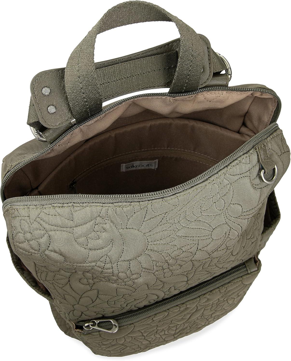 Sakroots Loyola Convertible Backpack in Eco Twill, Adjustable Strap ...
