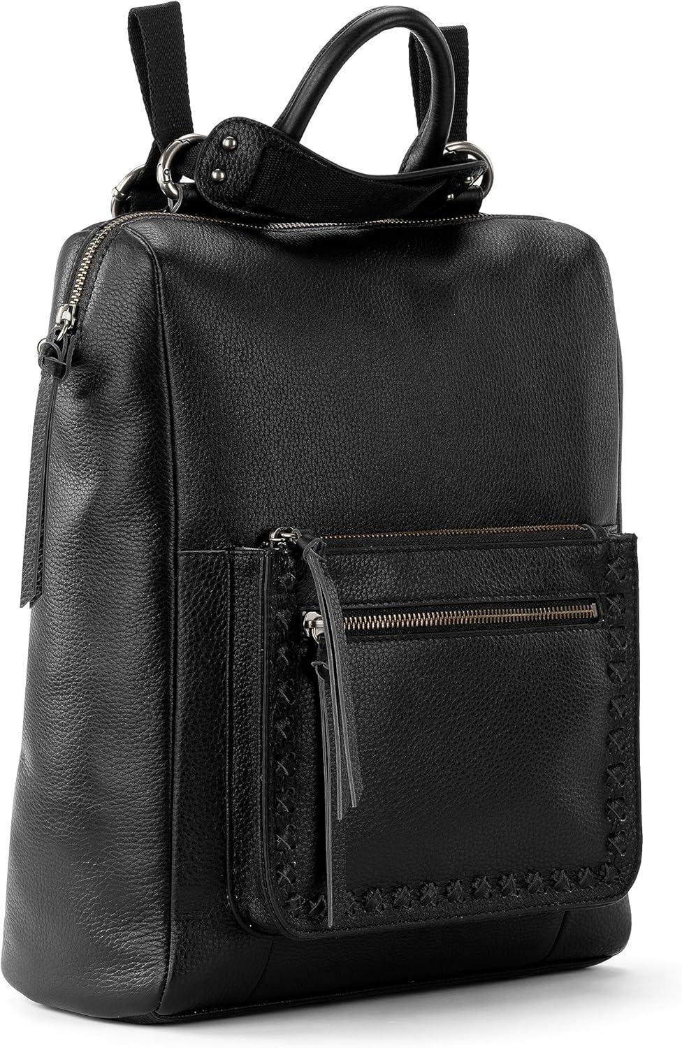 The Sak Loyola Convertible Backpack in Leather, Adjustable Convertible ...