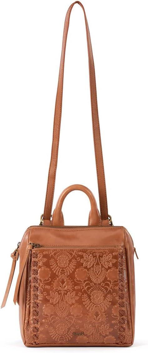 The Sak Loyola Mini Backpack in Leather, Convertible Design with ...