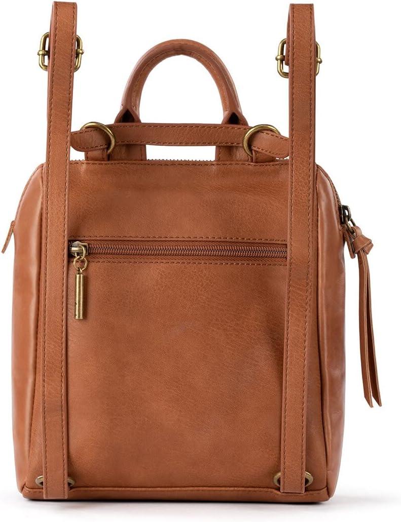 The Sak Loyola Mini Backpack in Leather, Convertible Design with ...